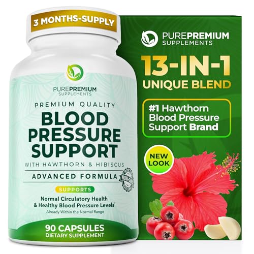 Natural blood pressure support formula