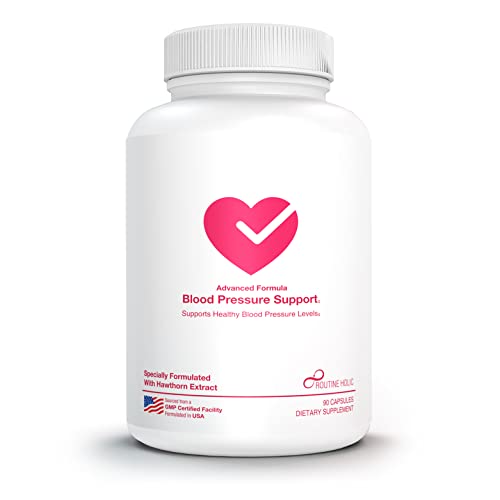 Natural blood pressure support formula