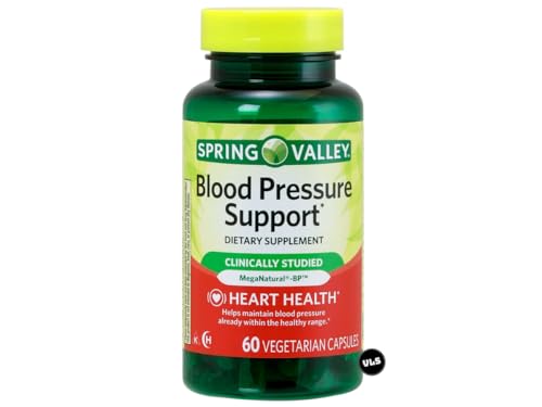 Natural blood pressure support supplement