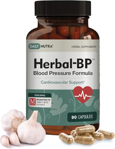Natural blood pressure support supplement