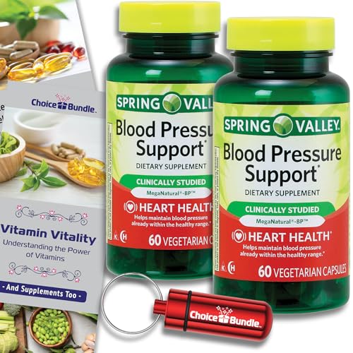 Natural blood pressure support supplements