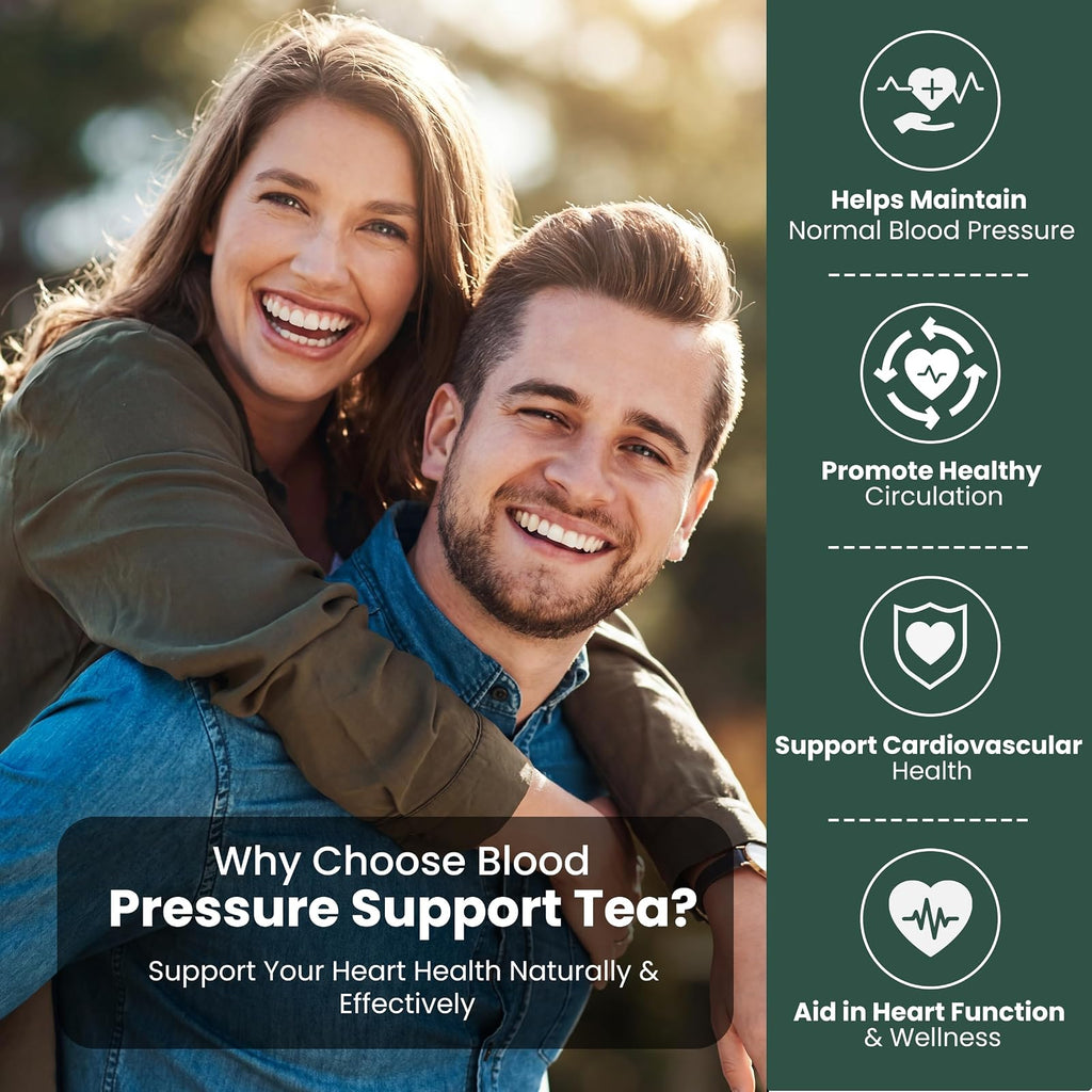 natural blood pressure support tea bags