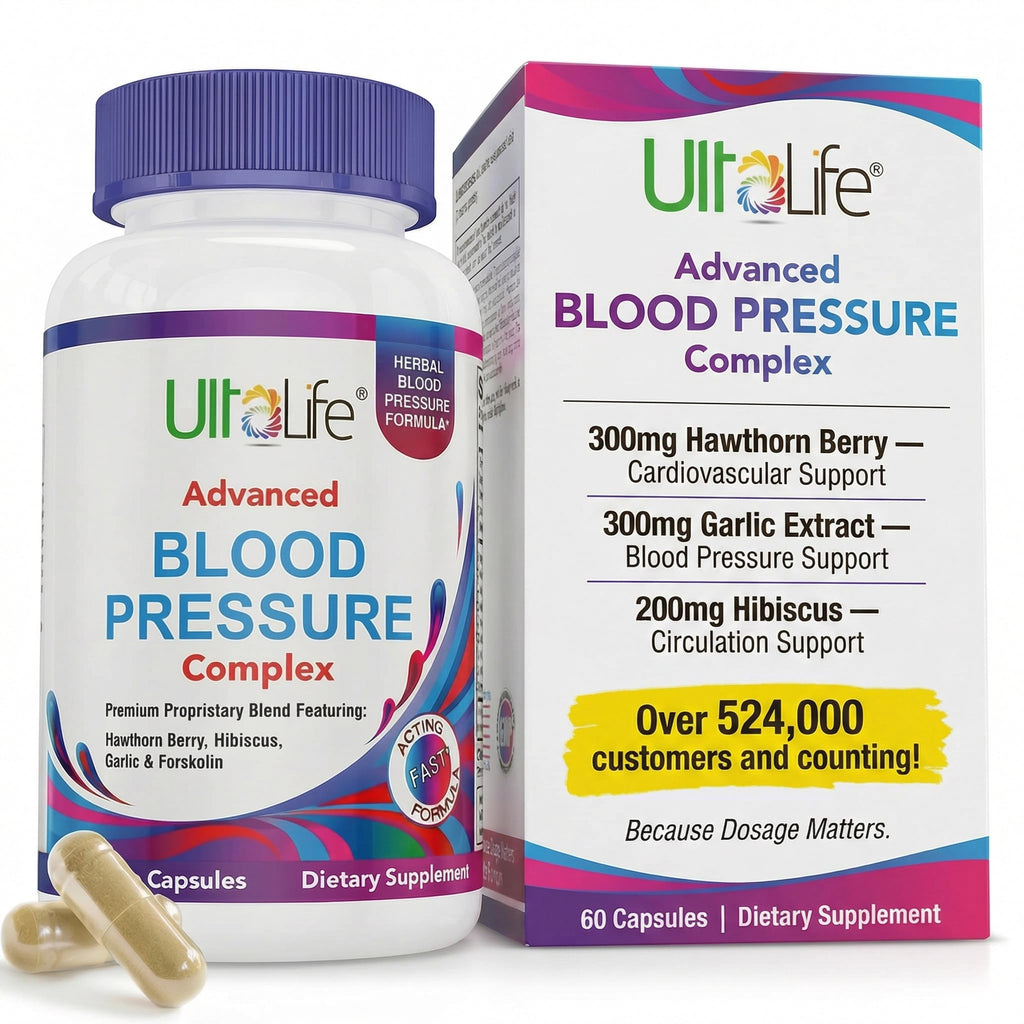 Natural blood pressure support with hawthorn