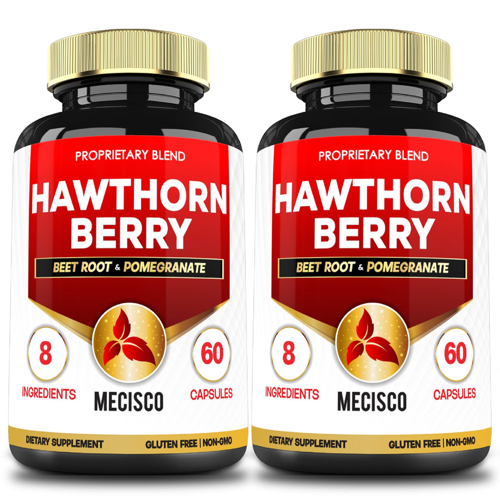 Natural blood pressure support with hawthorn
