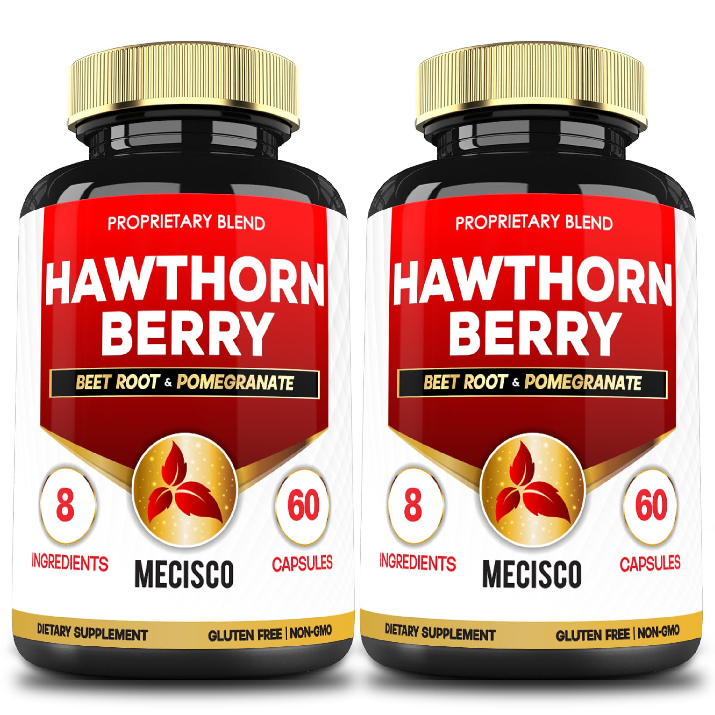 Natural blood pressure support with hawthorn