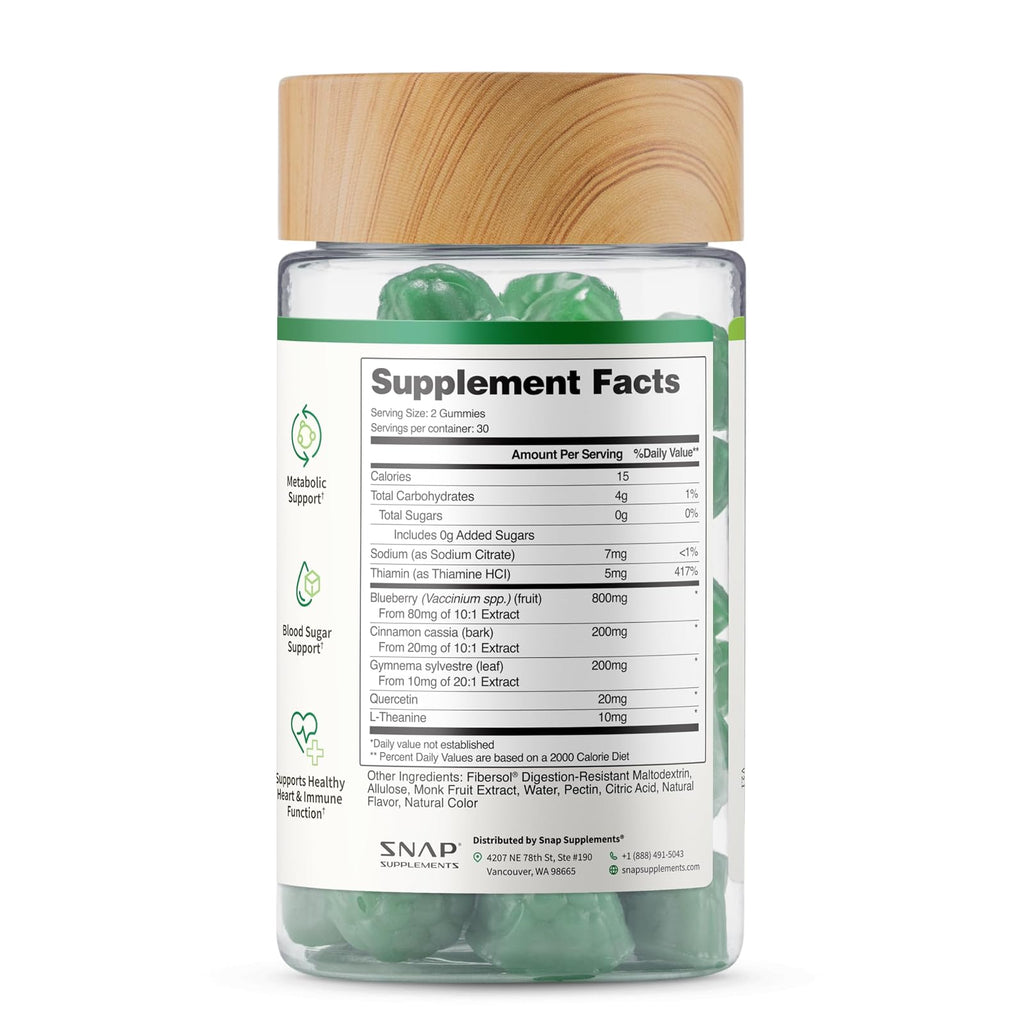 natural blood sugar control gummies