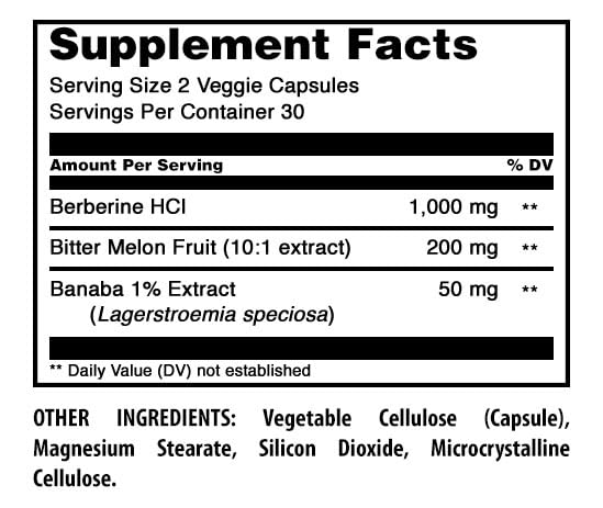 natural blood sugar support berberine