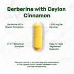 Natural blood sugar support Berberine