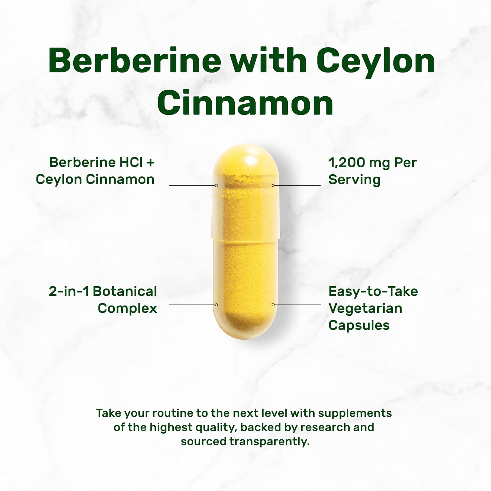 Natural blood sugar support Berberine