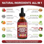 Natural blood sugar support drops