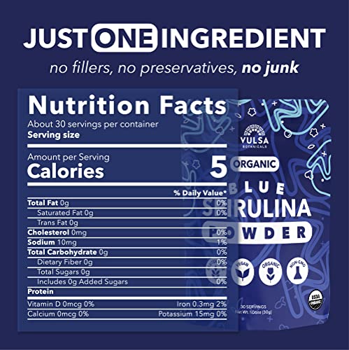 Natural blue-green algae supplement