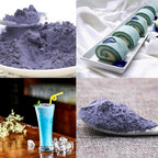 natural blue matcha tea blend
