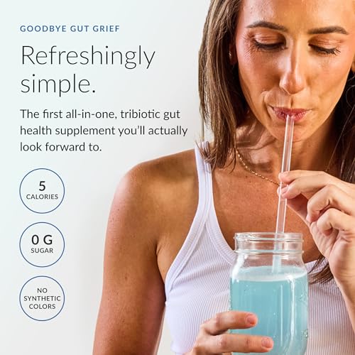 Natural blue raspberry flavour probiotics