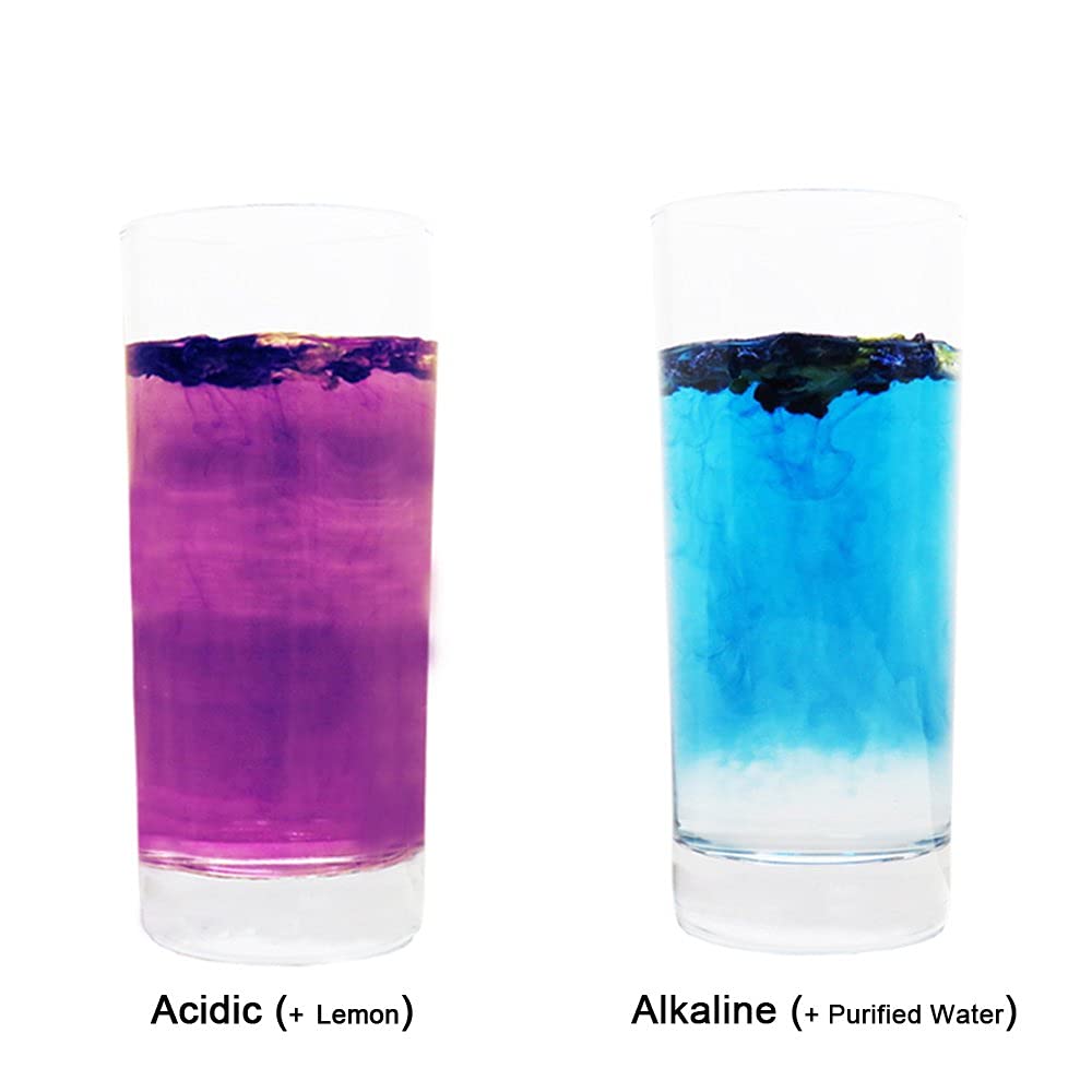 natural blue tea butterfly pea flowers