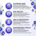 natural blue tea for wellness