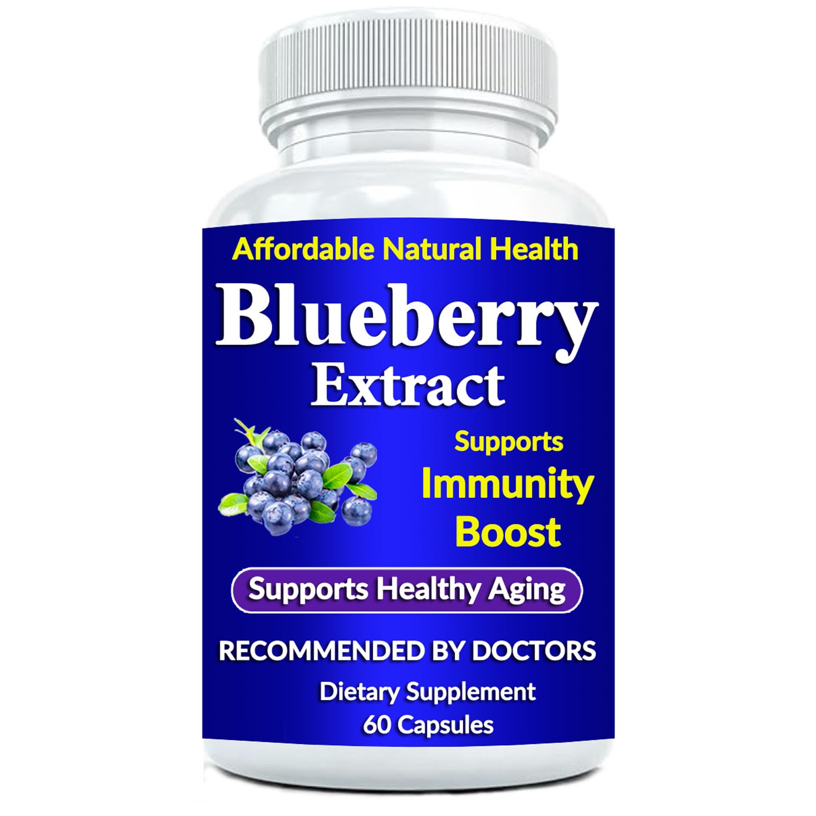 natural blueberry extract capsules