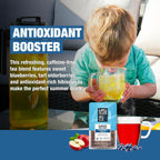 natural blueberry flavor herbal infusion