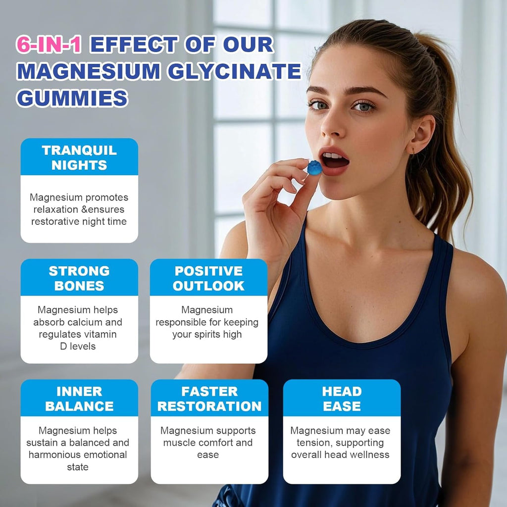 natural blueberry flavour magnesium supplement