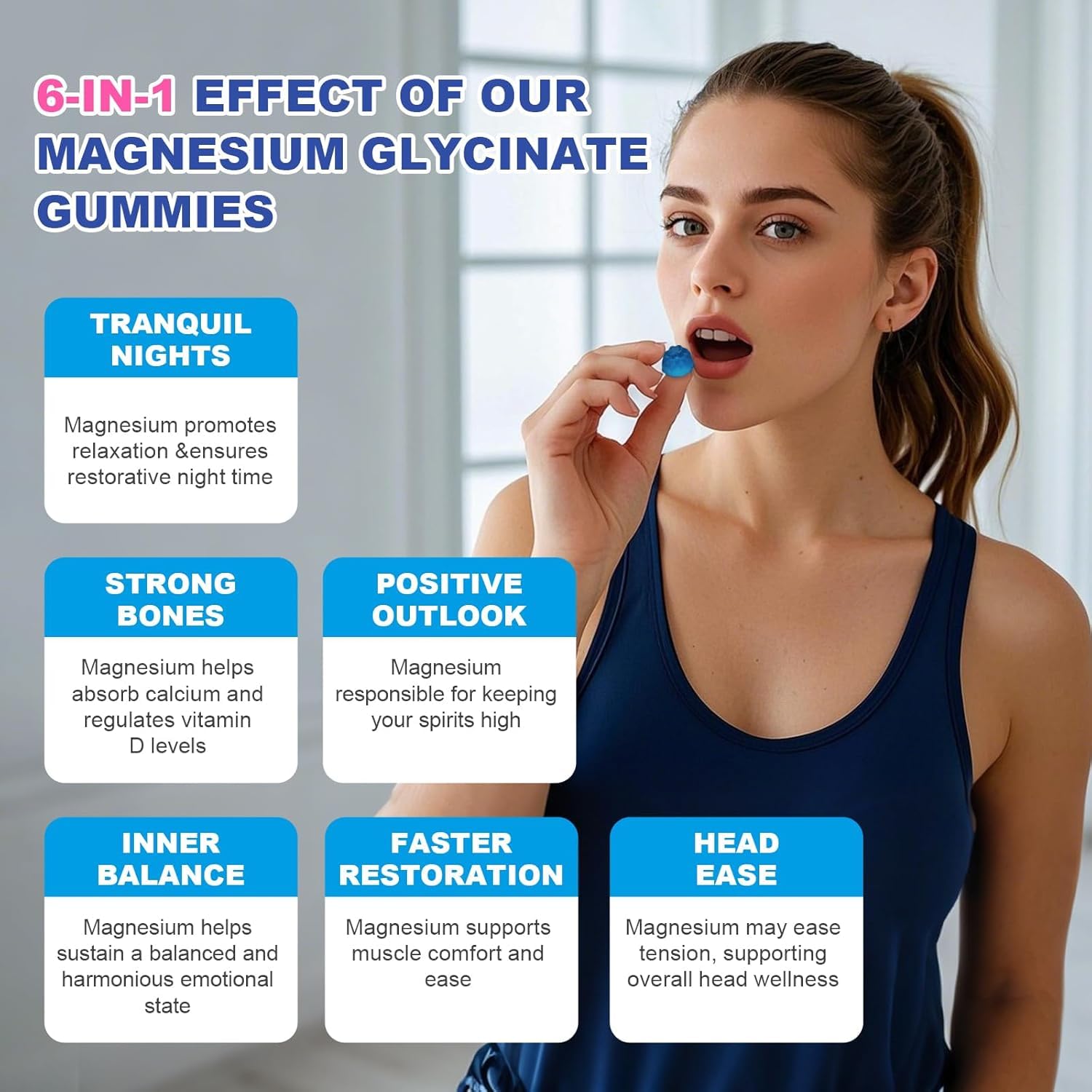 natural blueberry flavour magnesium supplement