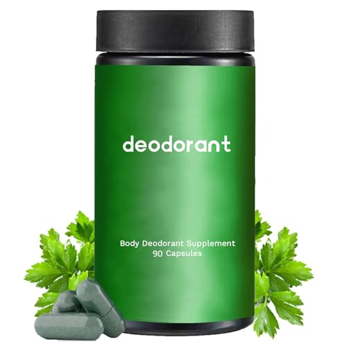 natural body deodorizing supplement capsules