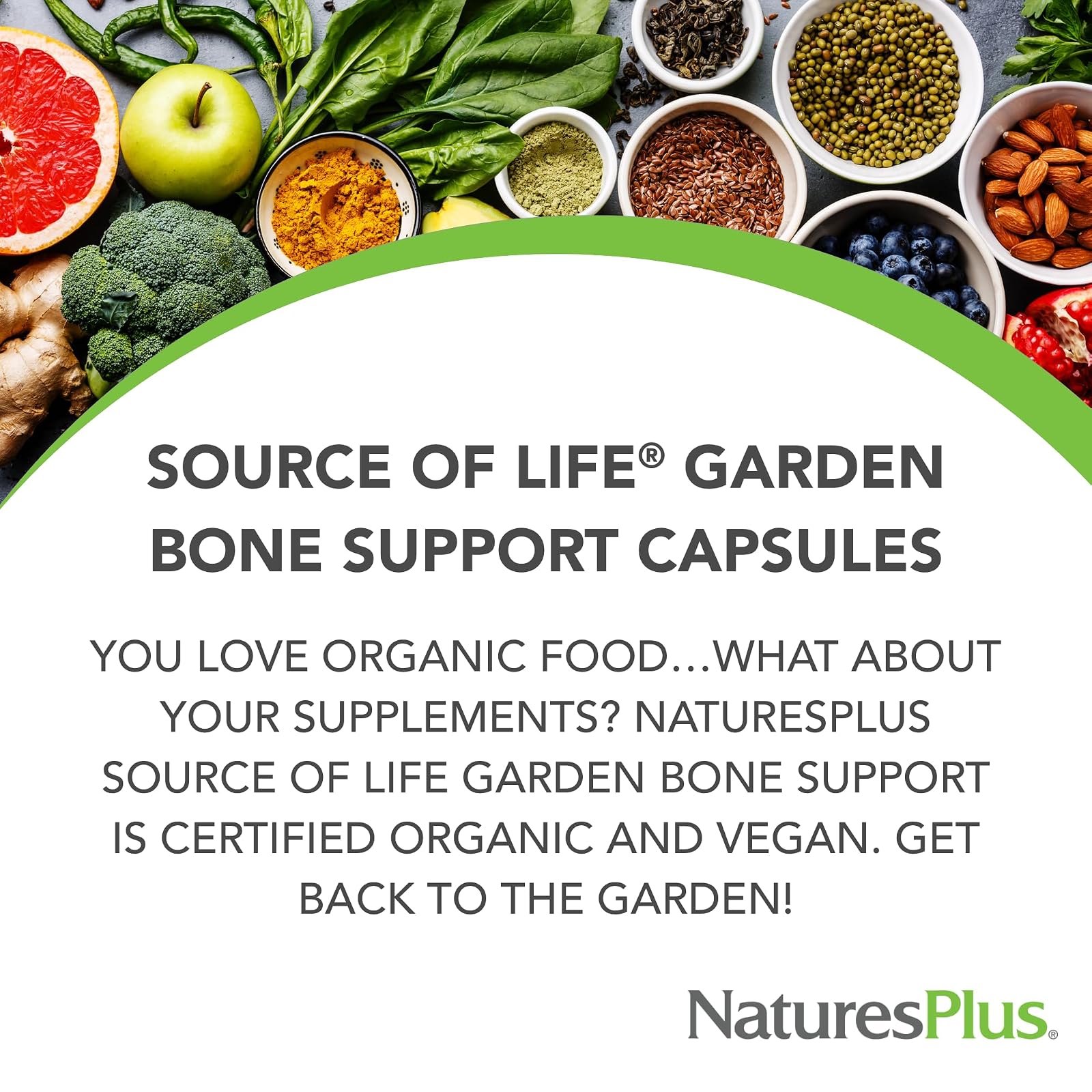 Natural bone health capsules