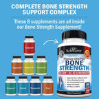 Natural bone health support with calcium