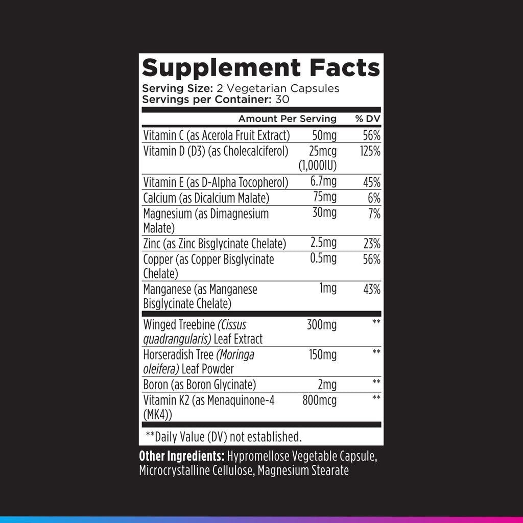 natural bone strength with calcium citrate
