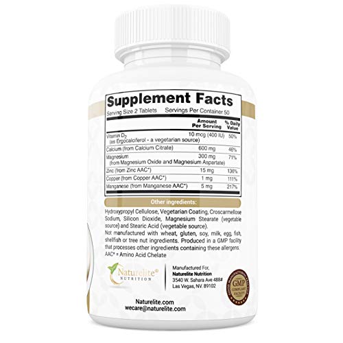 natural bone support with calcium and minerals