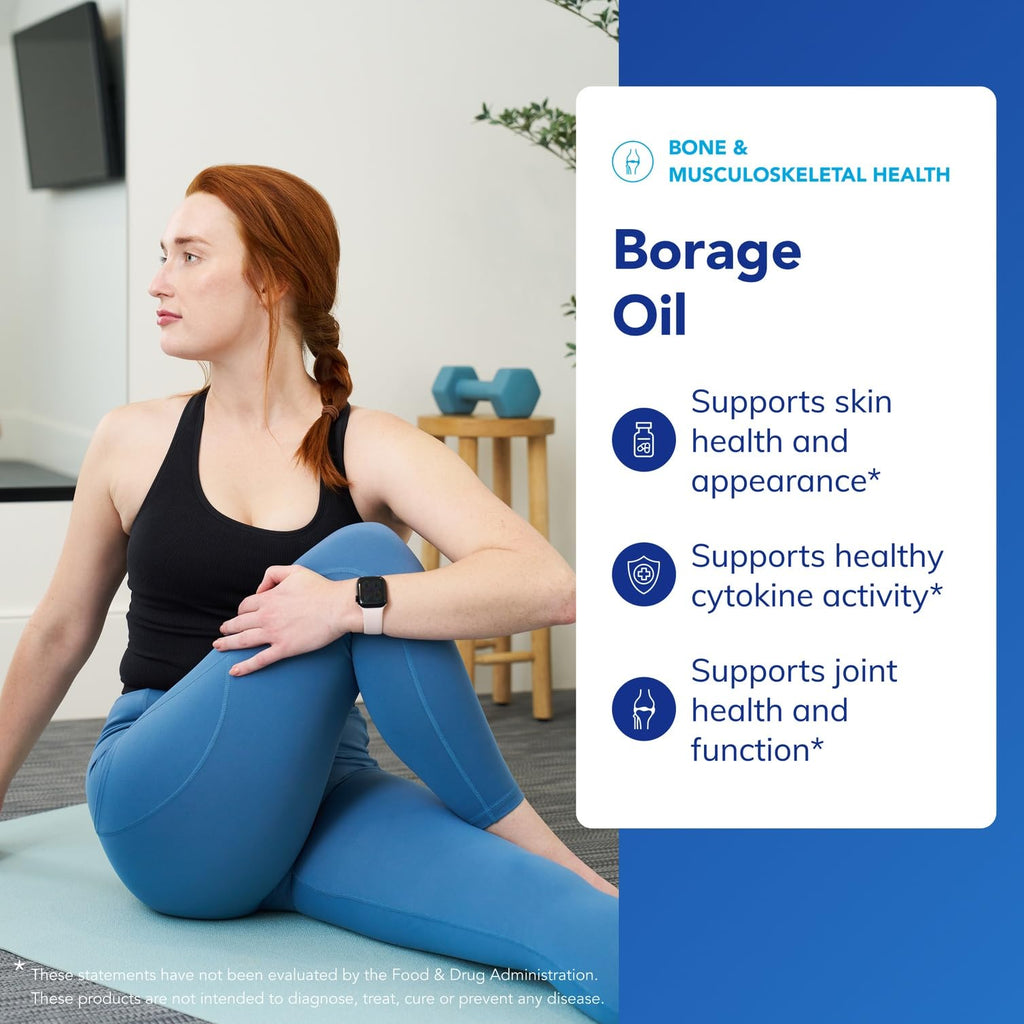 Natural borage oil for healthy skin