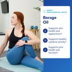 Natural borage oil for healthy skin
