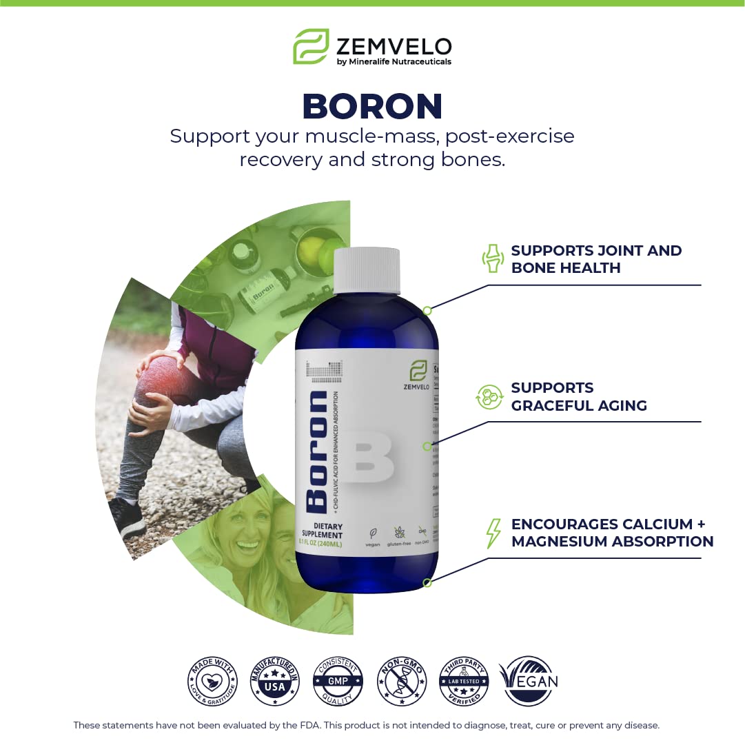 natural boron for calcium absorption