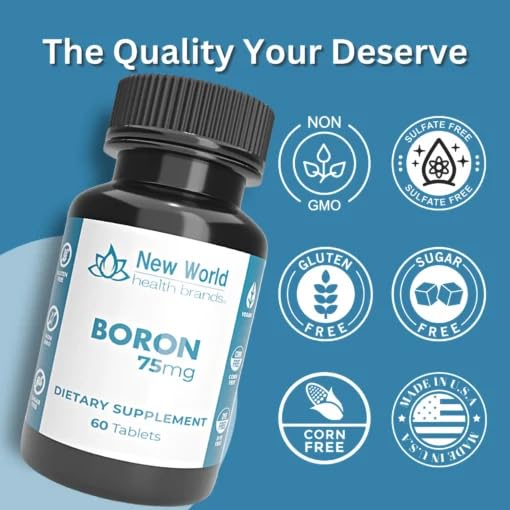 Natural boron for healthy bones