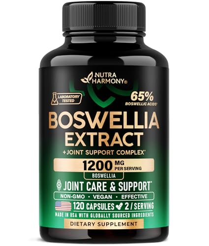 natural boswellia serrata extract capsules