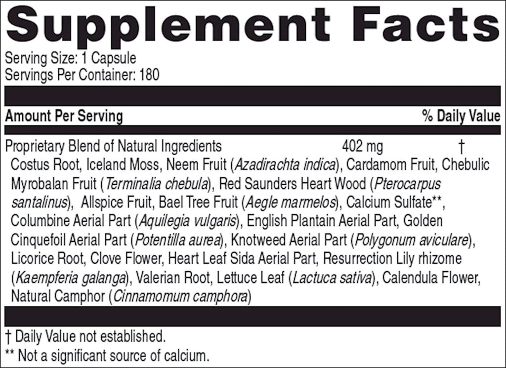 natural botanical blend for wellness