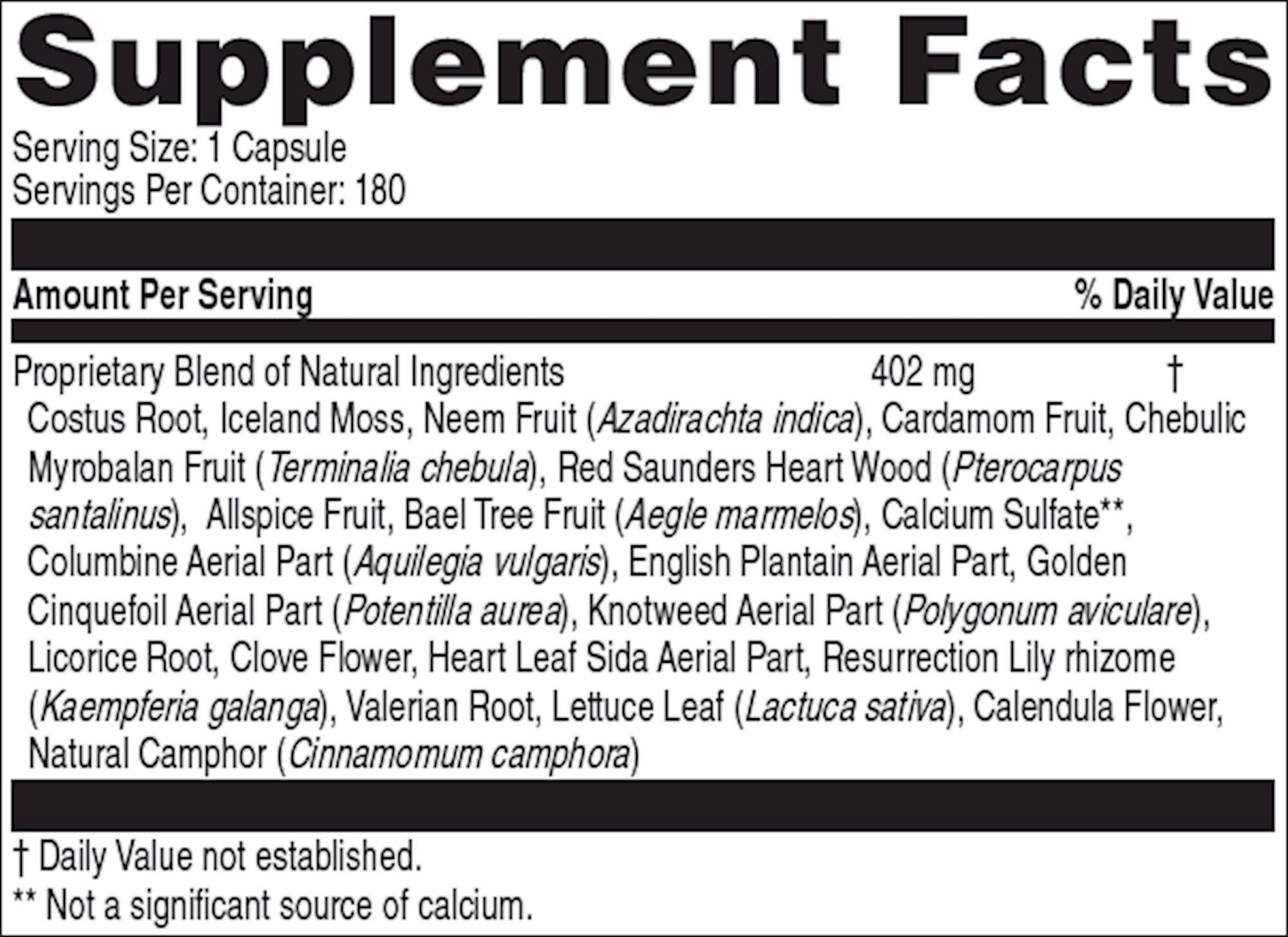 natural botanical blend for wellness