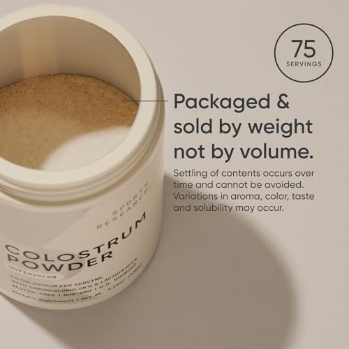 Natural bovine colostrum for athletes