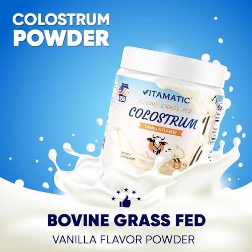 Natural bovine colostrum for vitality