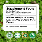 Natural brain booster Brahmi powder