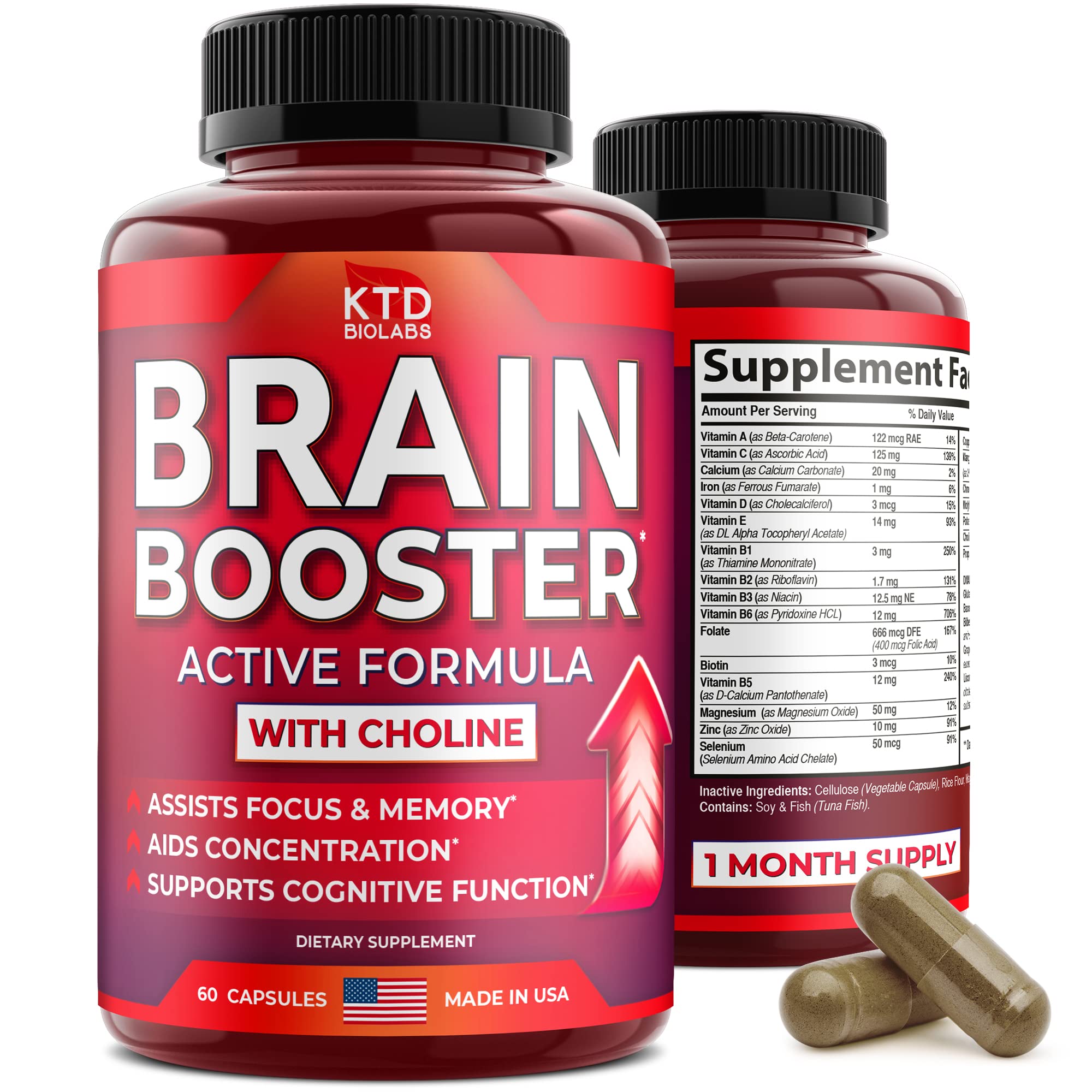natural brain booster capsules
