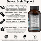 Natural brain booster for productivity