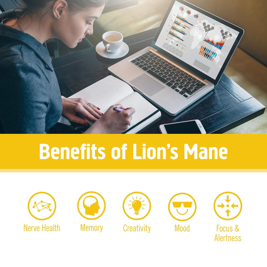 Natural brain booster Lion's Mane