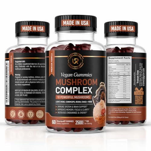 natural brain booster mushroom supplement