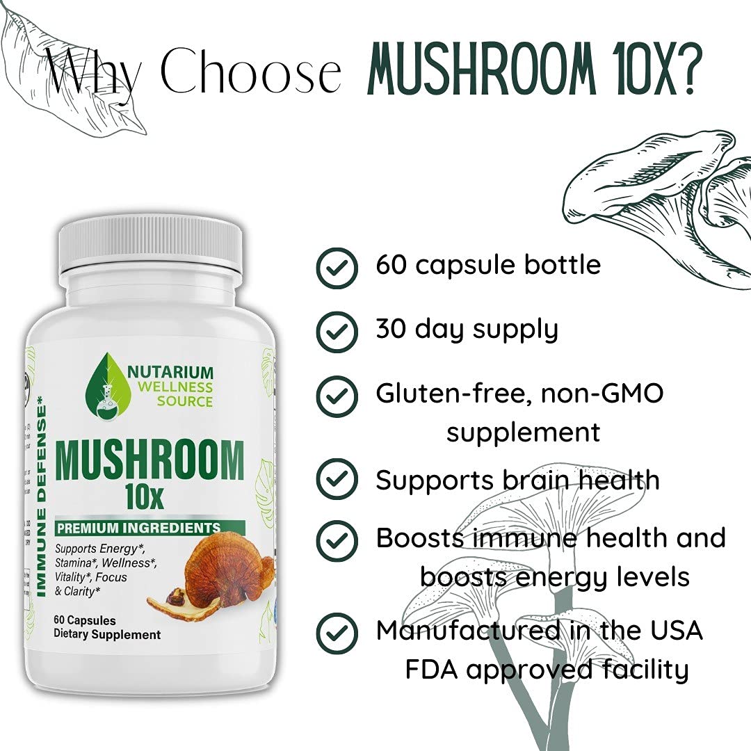 Natural brain booster mushrooms