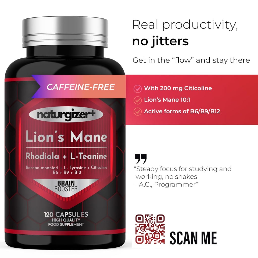 Natural brain booster supplement