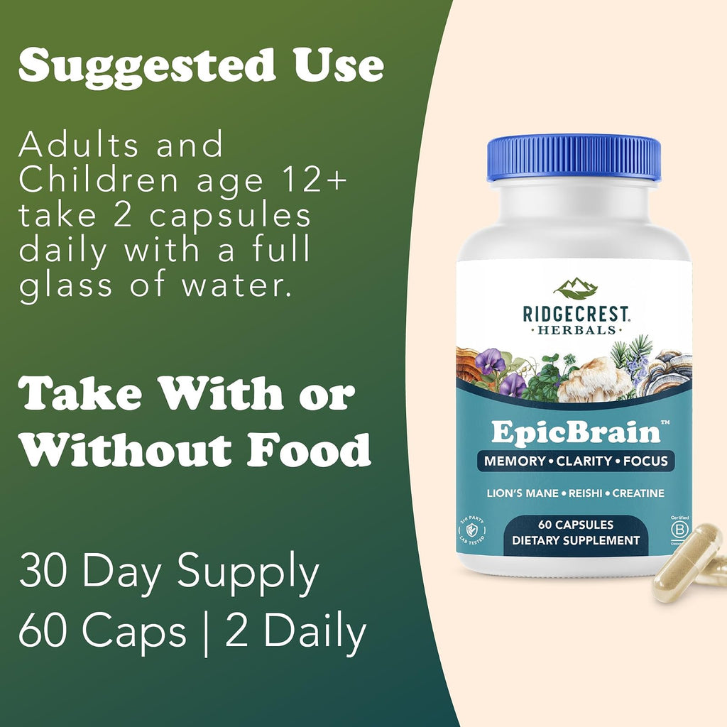 Natural brain booster supplement