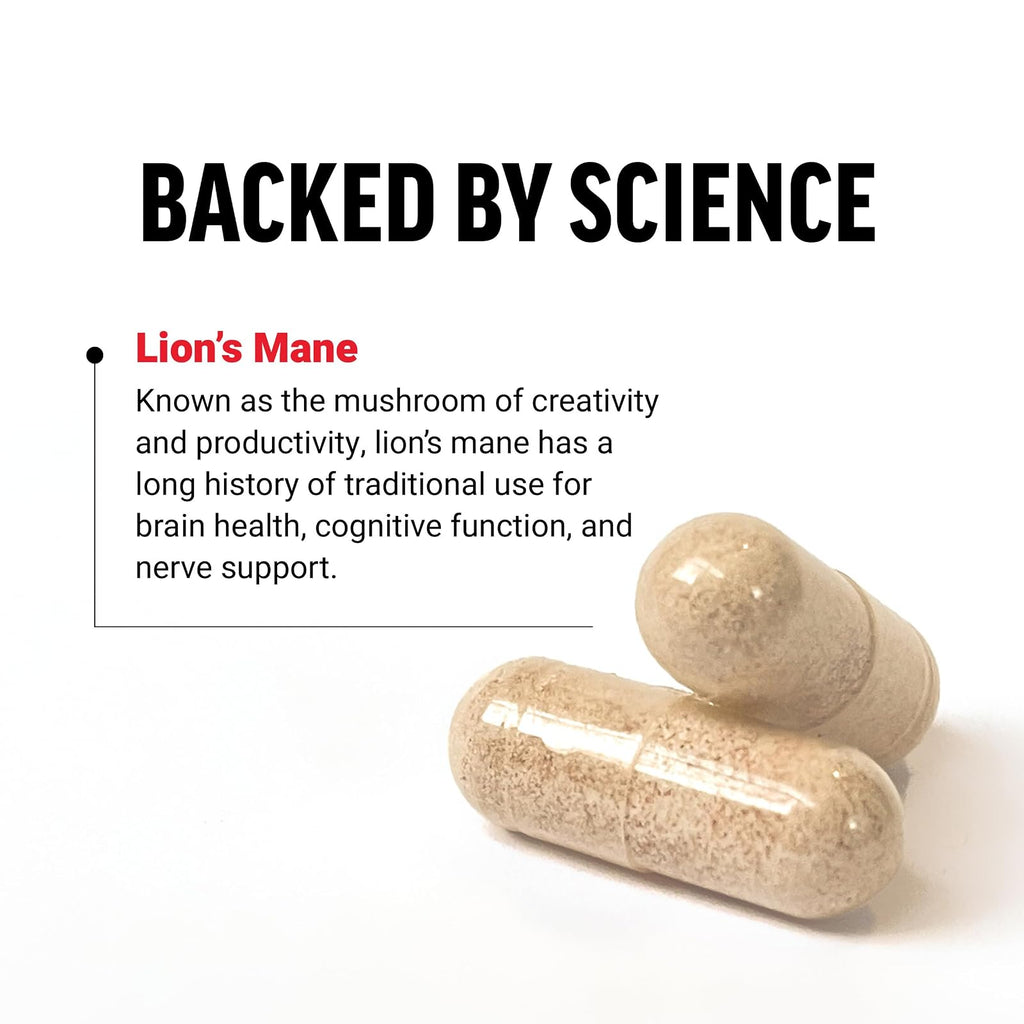 Natural brain booster with Lion's Mane