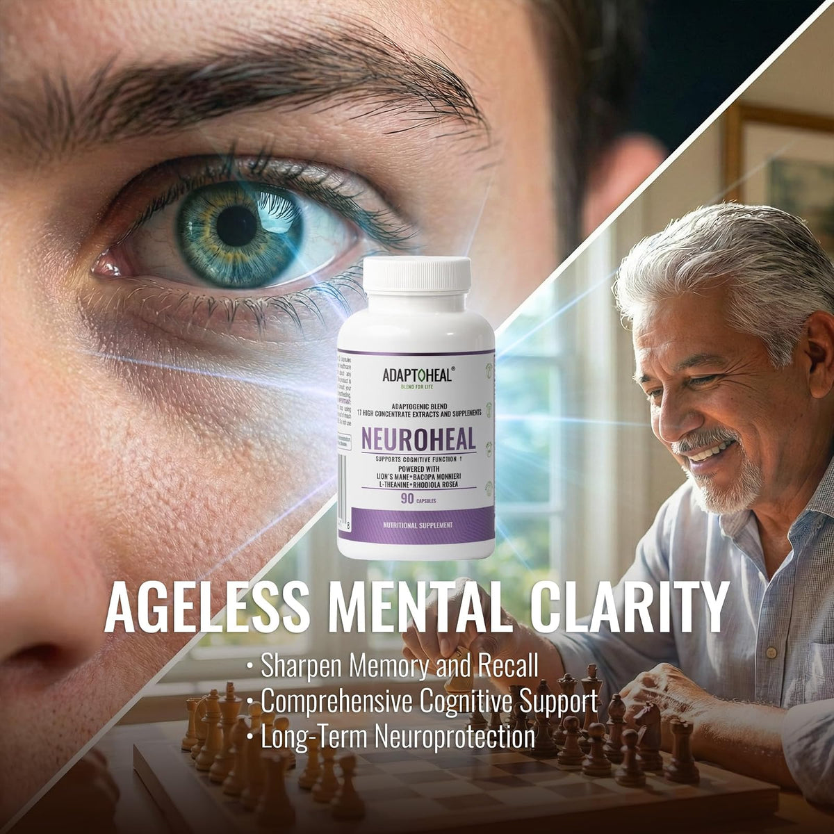Natural brain booster with Lion's Mane