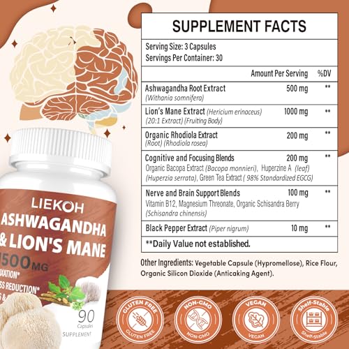 Natural brain booster with Rhodiola