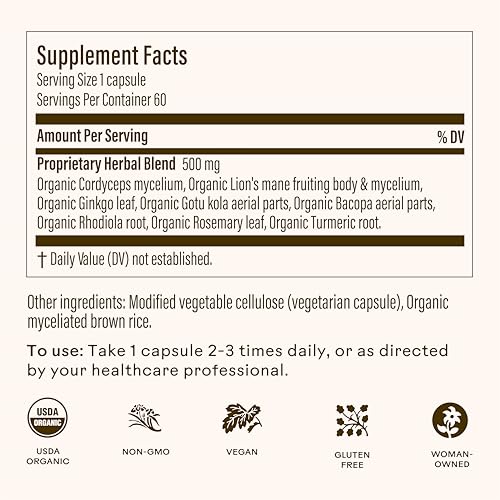natural brain booster with rosemary