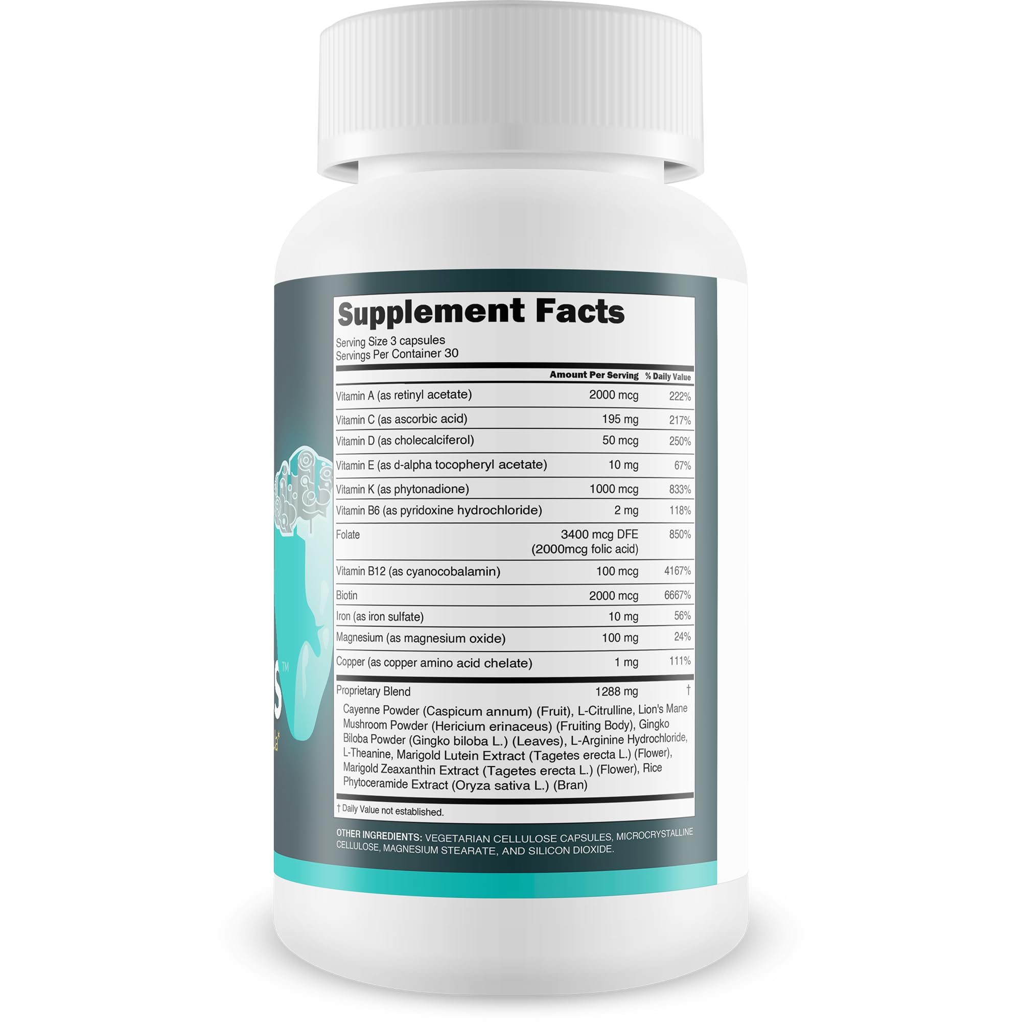 natural brain function support supplement
